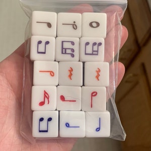 Key Signature Dice Bass Clef - Etsy