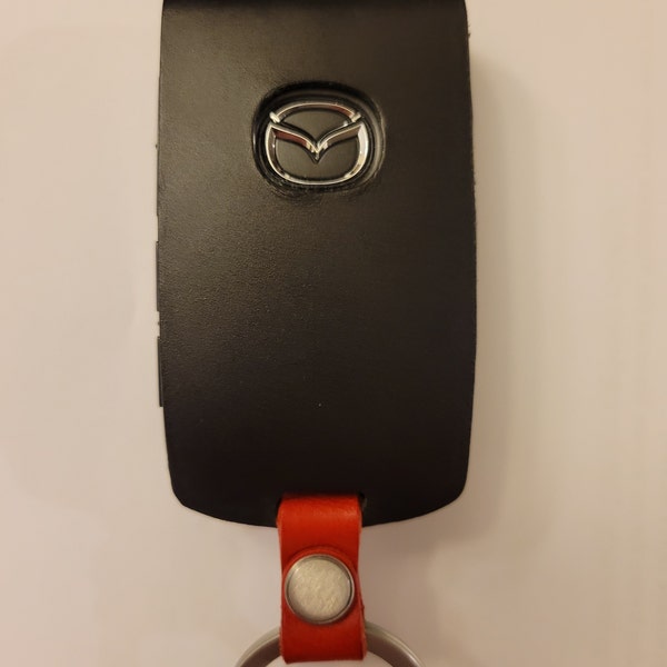 Mazda Series Leather Key Fob Cover Mazda 3, CX-30, CX-5, Mazda 6 - Key ...