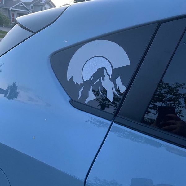 Colorado Mountain Sticker, Multiple Colors, Colorado Sticker, Colorado ...