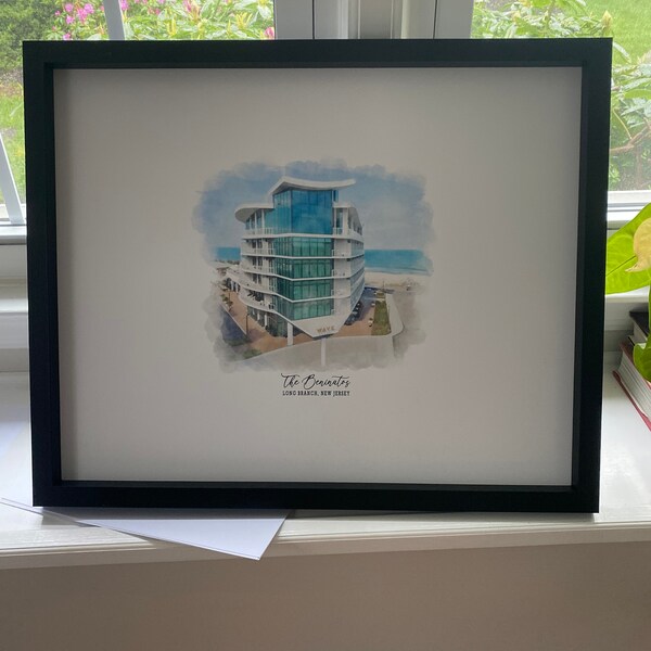 Add a Frame - Frame Add-on - Photo Frame Personalized Housewarming Gift ...