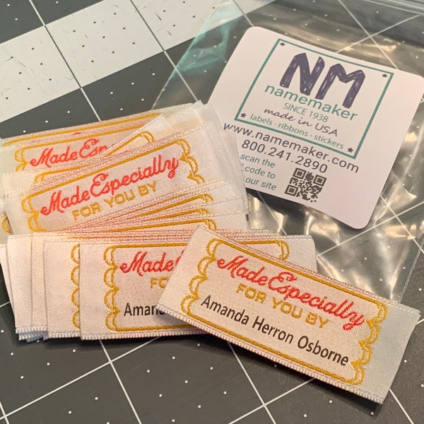 Custom Woven Labels, Clothing Tags, Custom Labels Made Especially for ...