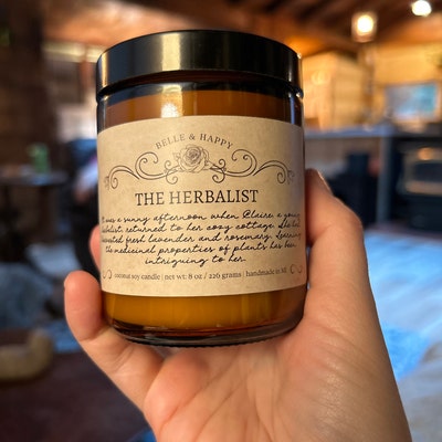 The Old Library Bookish Candles Literary Candle Gift for Librarian ...