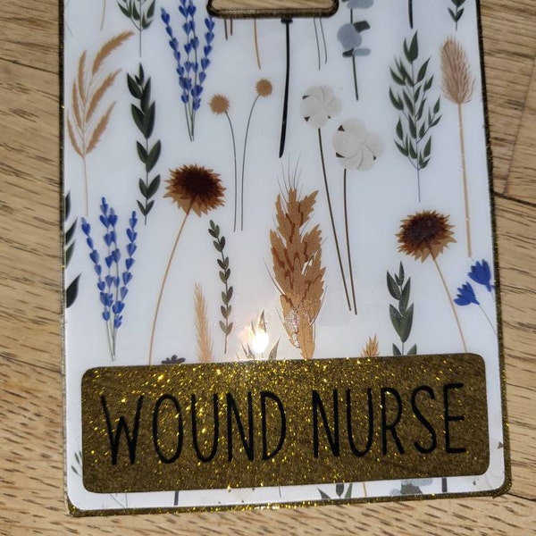 Custom Badge Buddy - BOHO Badge Buddy - Modern Badge Buddy - Marker ...