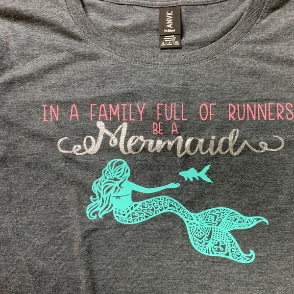 Mermaid Svg Png Files Clipart, Summer Beach Silhouette, Fish Svg ...