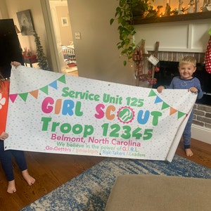 EDITABLE Girl Scout Troop Newsletter 8x10 Print at HOME Edit With ...