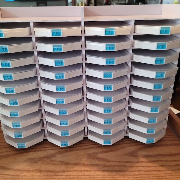 Ink Pad and Stamp Pad Storage Organizer, Suitable for Ranger Ink Pads ...