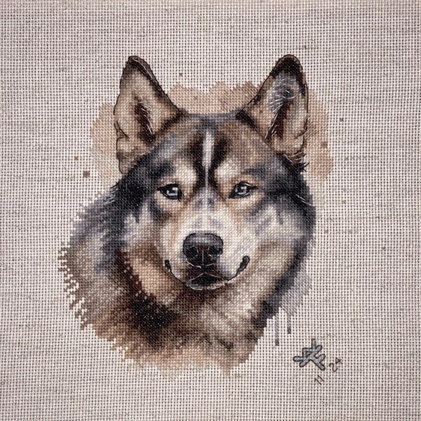 Blue Roof English Cottage Cross Stitch Pattern Cosy House With Rose ...