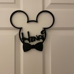 Disney Style Personalized Wall Sign - Etsy