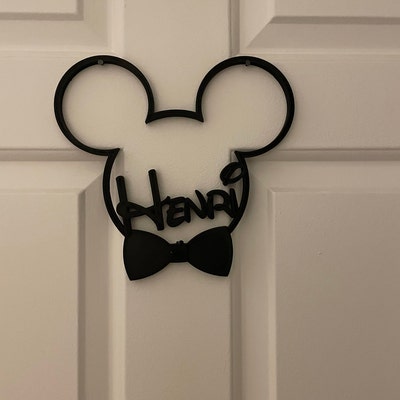 Disney Style Personalized Wall Sign - Etsy