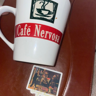 Cafe Nervosa Latte Mug Cafe Nervosa Frasier Coffee Cup Frasier Mug ...