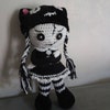 CROCHET PATTERN Punk Rock Demon Girl, Goth Doll Amigurumi Pattern ...