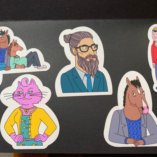 Bojack Horseman Sticker Set - Etsy