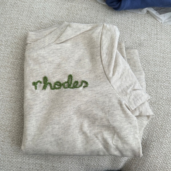 Embroidered Handkerchief Bib, Drool Bib, Triangle Bib, 100% Organic ...