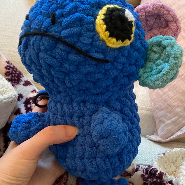 Padrão de crochê de peixe azul | Padrão de crochê amigurumi | Download ...