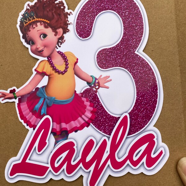 Fancy Nancy Cake Topper - Etsy