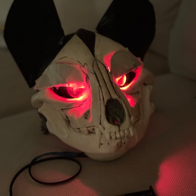LED Costume / Fursuit Eyes AA Pack Custom 1.5 2 Acrylic 3-D Follow Me ...