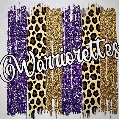 Purple Gold & Leopard, Brush Stroke, Sublimation PNG, Background ...