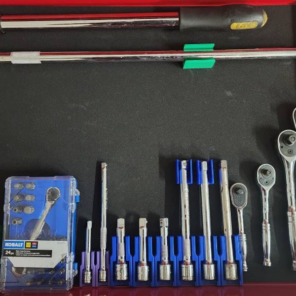 Magnetic Tool Holder for Extensions – Socket Extension Organizer ...