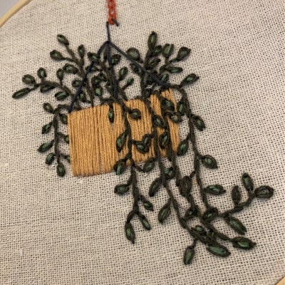 Hanging Pothos Plant Pattern Instant Digital PDF Download DIY Beginner ...