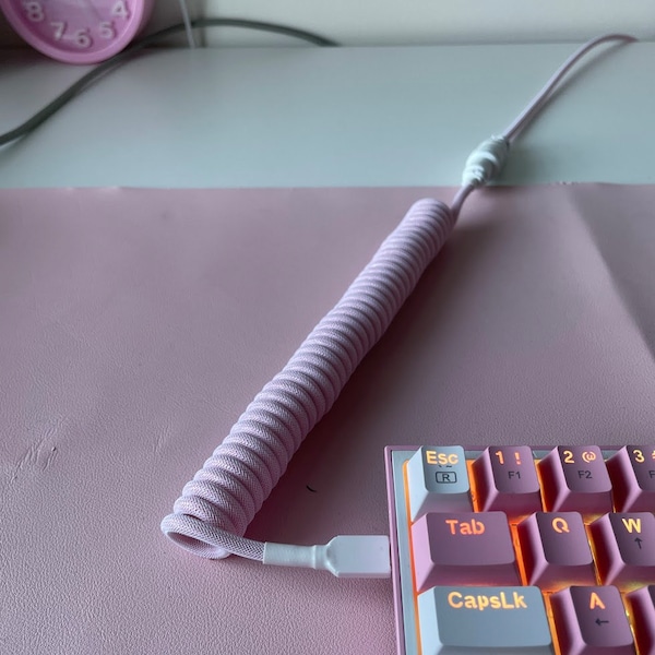 Custom Coil Cable Coil Keyboard Cable Keyboard Coil Cable Aviator Cable ...