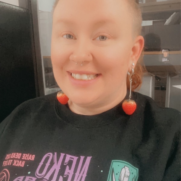 Strawberry Ear Weights / Ear Hangers 6g 2g 0g 00g (4mm+) Gauges,fruit ...