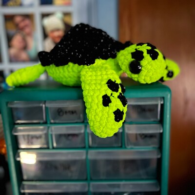 CROCHET PATTERN: Thea the No Sew Sea Turtle - Etsy