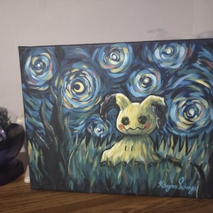 POSTER of Charmander Under the Moon Pokemon Print Art Work - Etsy