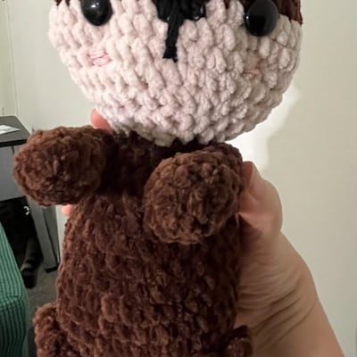 Amigurumi Otter Pattern, Plush Pattern, PDF Pattern, Stuffed Otter Toy ...