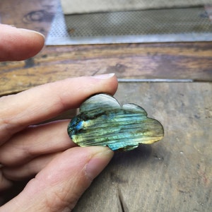 Natural Obsidian Moon Snowflake Obsidian Crescent Half Moon - Etsy