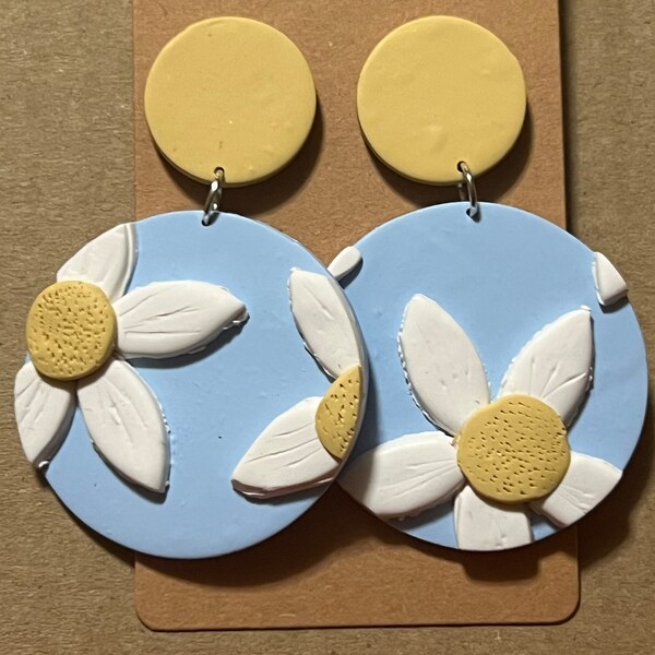 Cowgirl Boot Drop Earrings / Polymer Clay Earrings / Cowboy Boot ...