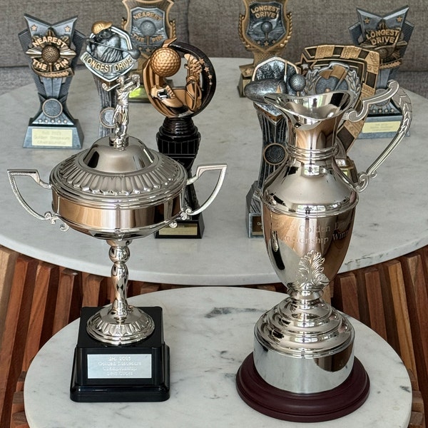 Trophy Superstore Horizon Putting Golf Trophy Free Engraving 150mm Tall ...