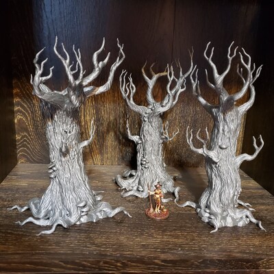 Gloomwood Trees Dwarves, Elves and Demons 28mm 32mm Wargaming Terrain ...