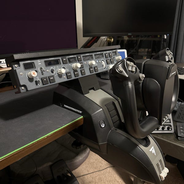 Winwing Boeing PAP and Airbus EFIS Mount for Thrustmaster Pendular Yoke ...