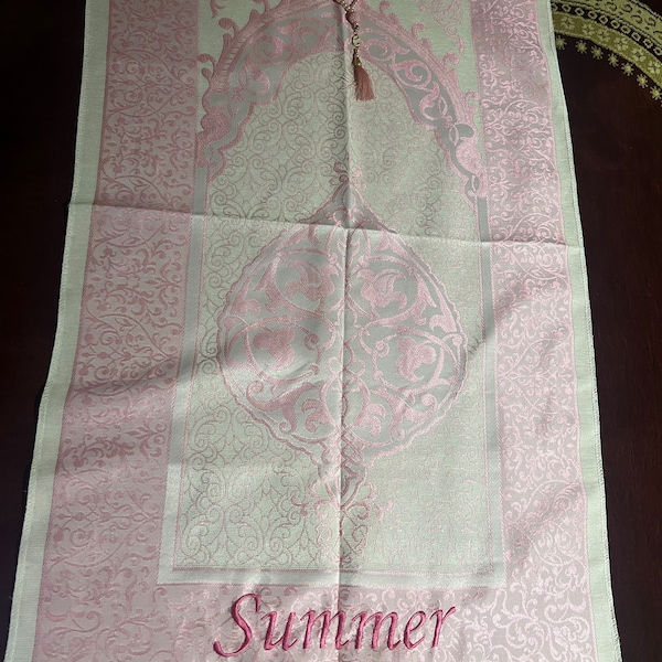 Eid Gifts, Islamic Gift Set, Prayer Mat Set, Islamic Wedding Gift, Prayer Rug With Tasbeeh ...