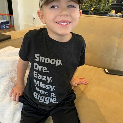 90s Rap Shirt Hip Hop Shirt Stylish Kids' Tee Fun Kids' Tee American ...