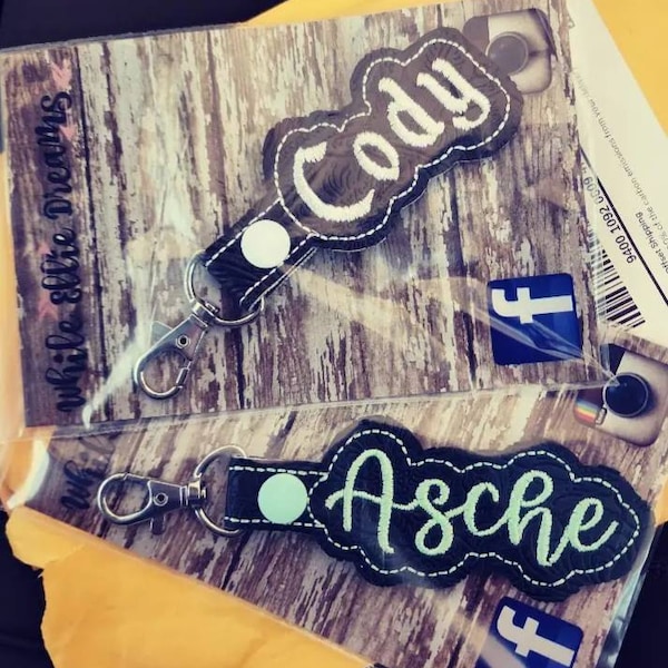 Personalized Name Tag, Personalized Name Keychain, Personalized Name ...