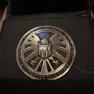 Agents of Shield Badge Made From Metal - Etsy
