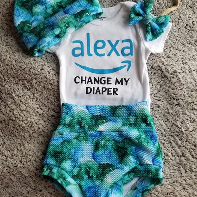 Alexa Change My Diaper Baby Onesie Svg, Alexa Svg, Onesies, Baby Gift ...