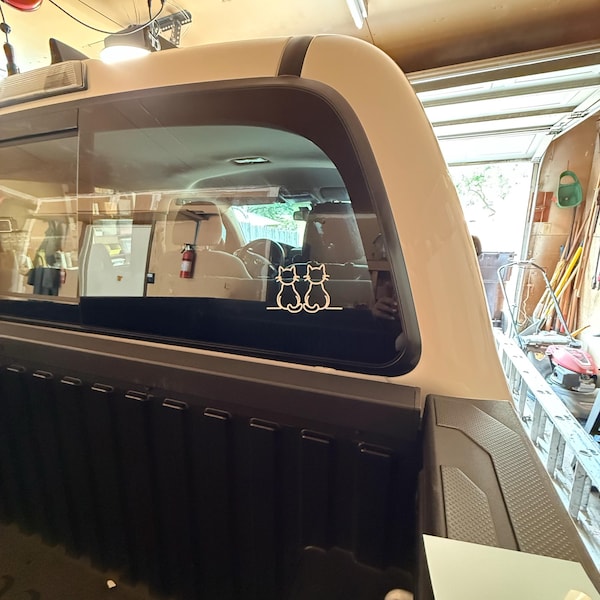 Cute Cat Decal - Cat Owner Car Decal - Cat Window Decal - Cat Decal for ...