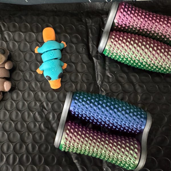 3D Printed Articulated Mini Animal Fidgets - Adorable and Fun Designs ...