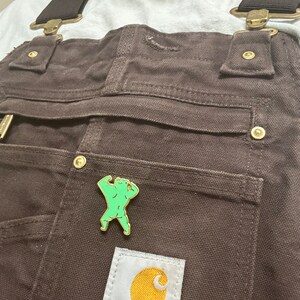 Leg Day Larry Buff Muscle Frog Hard Enamel Pin - Etsy