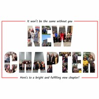 School Class Photo Collage, Year End Collage Gift for Teacher ...