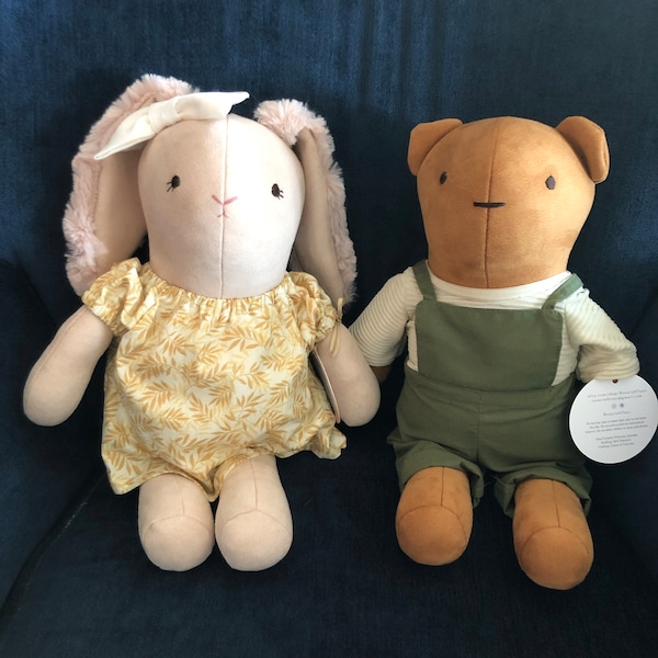 Handmade Yellow Duck Stuffed Animal Doll Soft Huggable Plushie Toy for ...