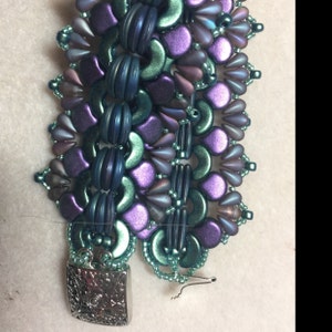 Manga Bracelet Beading Tutorial Arcos Par Puca Crescent Ginko Dropduo ...