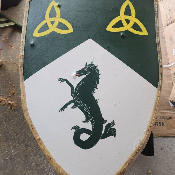 3 METERS PACK ! Rawhide Straps for Shield Edging - 5cm Width - Sca Larp ...