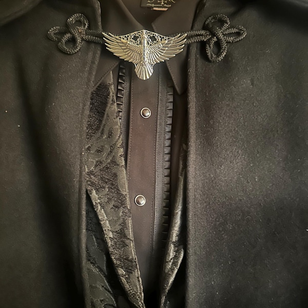 Raven Cloak Clasp - Etsy
