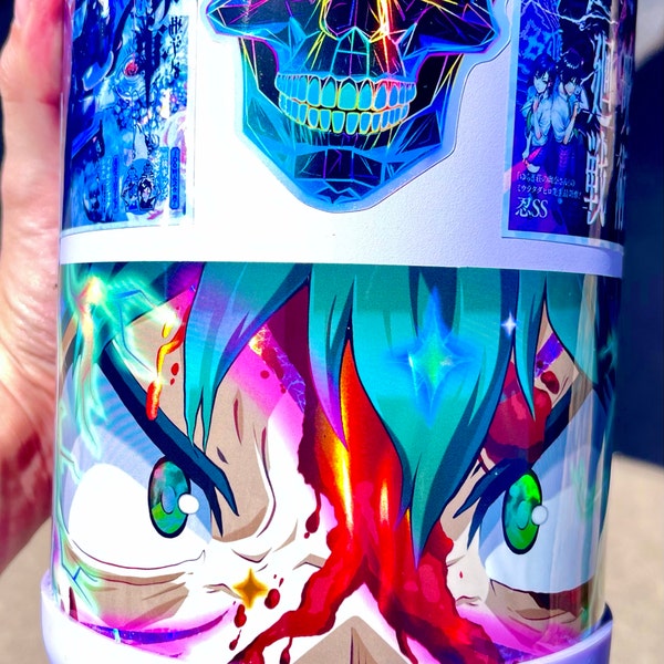 MHA Deku Broccoli Boy Hero School Midoriya Inspired Vinyl Holographic ...