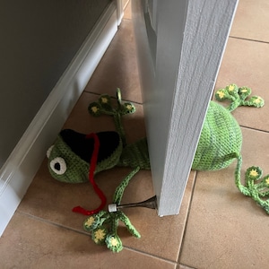 The Original Squashed Frog Door Stopper Amigurumi Instant Download PDF ...