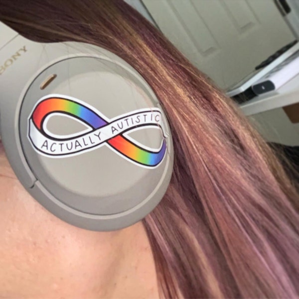 Actually Autistic Sticker, Neurodiversity Sticker, Autism Sticker ...