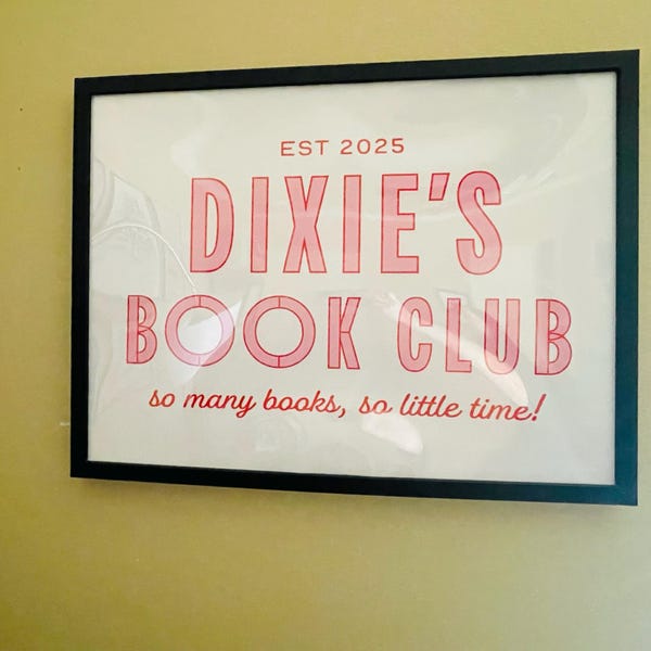 Darling, Nothing Makes Me Happy Like A Fantasy Book | Bookish Wall Art ...